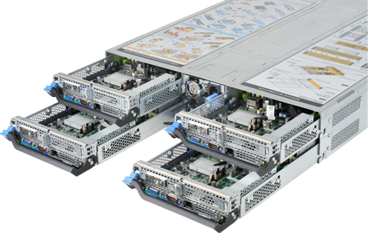 [USD 3887.86] Quanta QuantaPlex T41S-2U E5 V3 V4 2U 4-node server DDR4 ...