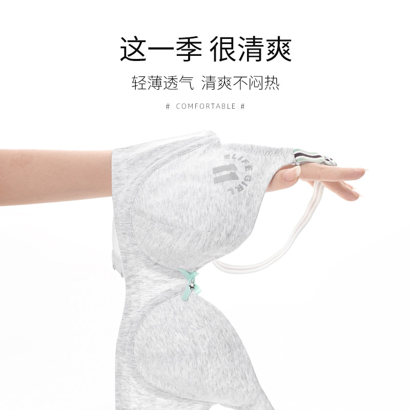 Yi Lanfen girl bra ultra-thin student Senior high school college ...