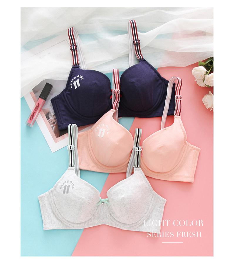 Yi Lanfen girl bra ultra-thin student Senior high school college ...