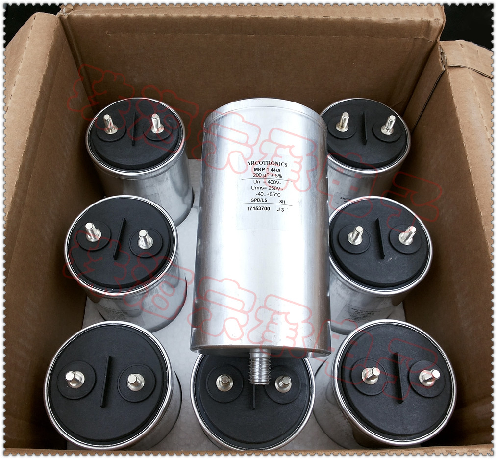 Imported from Italy 200uF 400V ARCOTRONICS capacitor MKP 1 44 A 250VAC