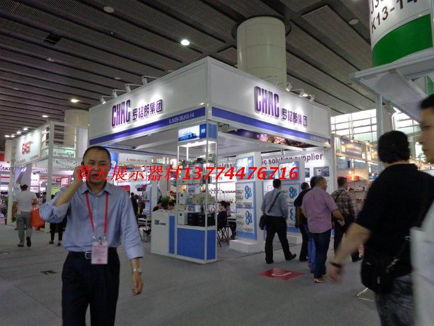 80 square column exhibition exhibition booth Special installation 80 ...