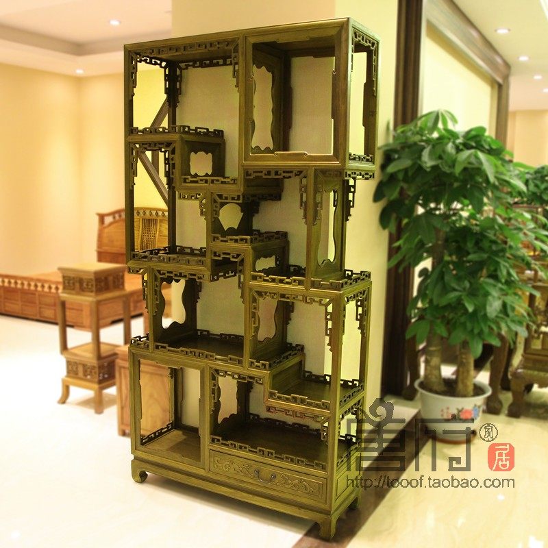 Green sandalwood ancient shelf Multi-Bag fragrant jade Honolulu Antique ...