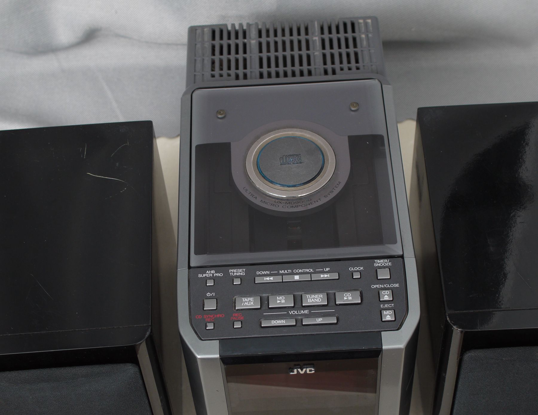 HIFIDIY论坛-JVC UX-MD9000 迷你组合音响 CD MD 收音 全频音箱 - Powered by Discuz!