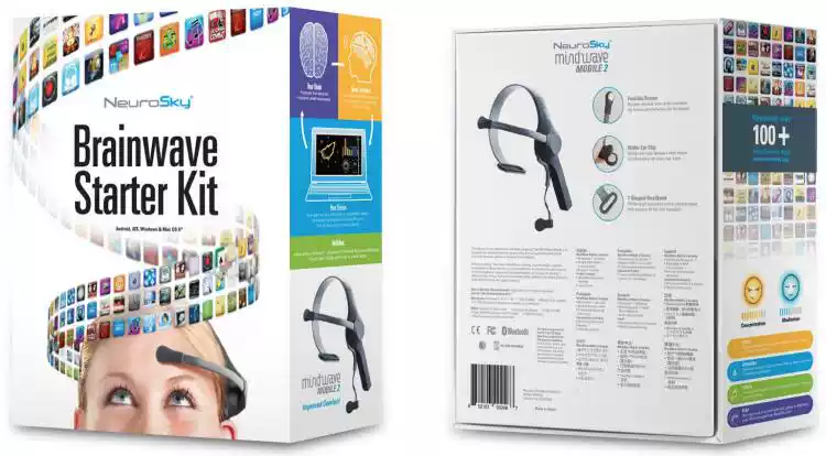 NeuroSky MindWave Mobile 2 藍牙腦波意念耳機Brainwave套件