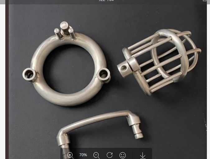 Titanium Steel City R screw plus permanent dual-function lock, PA hole ...