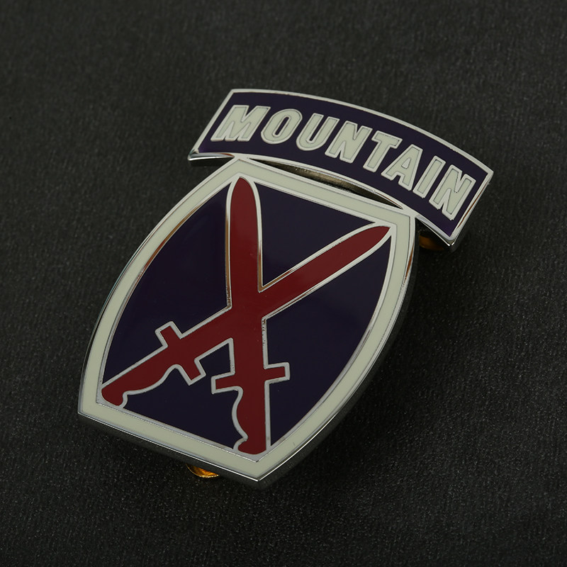 第十山地师ASU礼服CSIB大金属口袋章常服胸章勤务识别章肩章帽徽：军迷必备，收藏级军事装备！-勋章-淘宝好物网