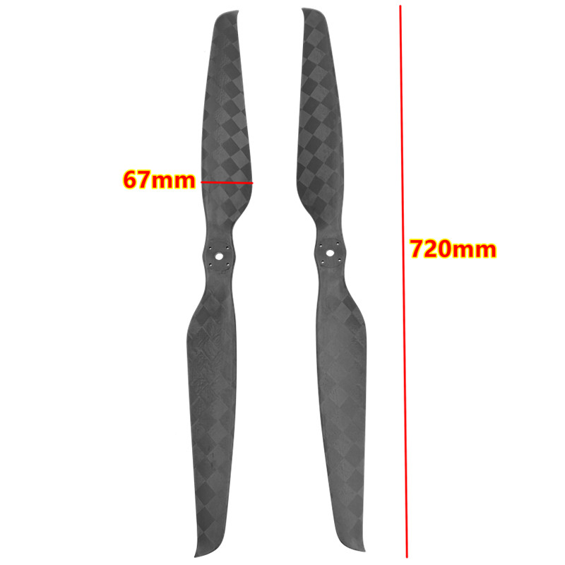 INNLOI 28 inch propeller 2812 carbon fiber 28*12 all 2 blade integrated ...