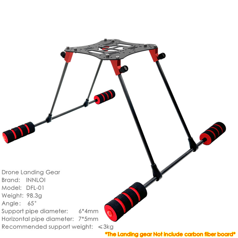 INNLOI X450 500mm Carbon Fiber Fixed Frame Quad 4 Rotate Quadcopter FPV ...
