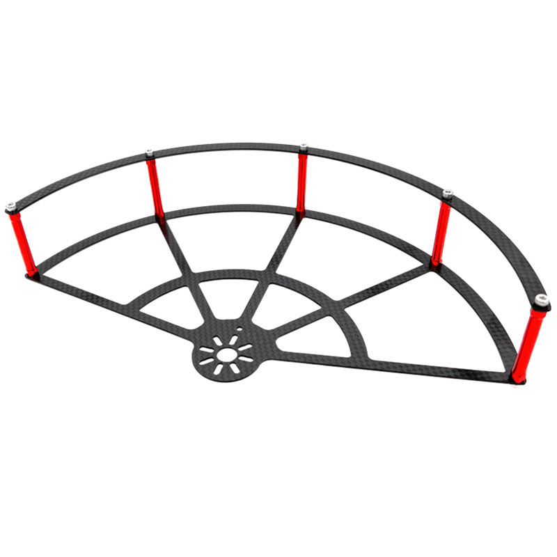 INNLOI DIY 10 inch drone propeller guard carbon fiber anti-collision ...