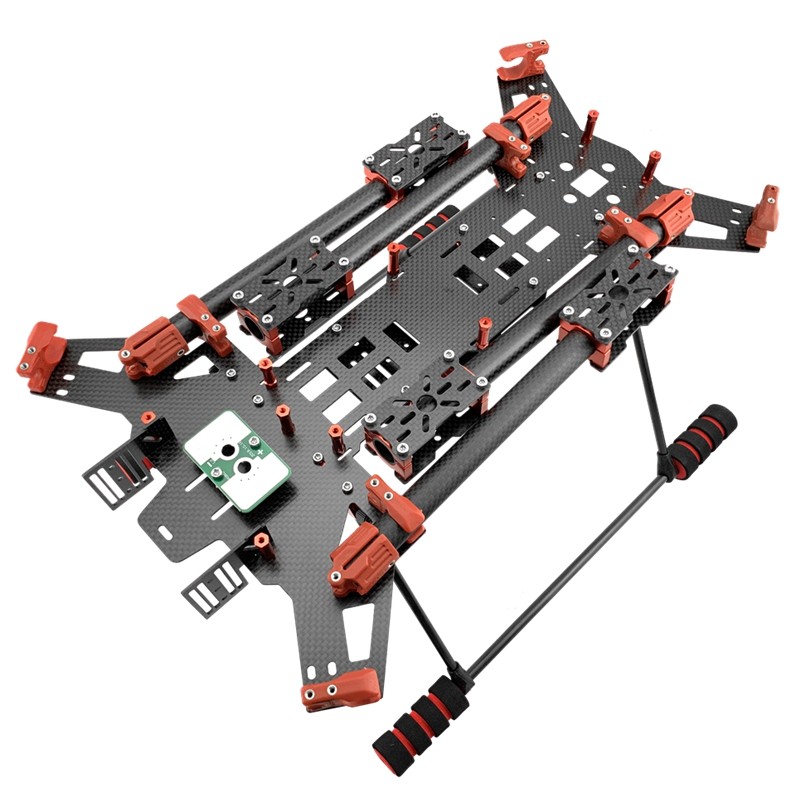 INNLOI H4 680mm Drone Fold Frame Cross Folding Carbon Fiber Quadcopter ...