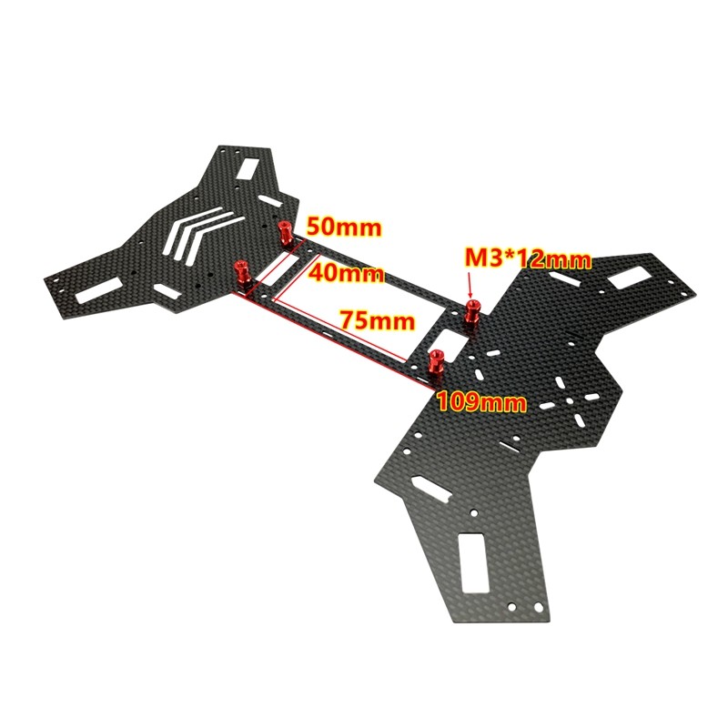 INNLOI DIY H450 Drone Frame 440mm Folding Carbon Quad Copter Frame ...