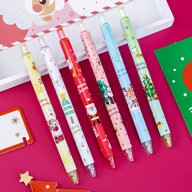 20 Christmas gifts Christmas pens adorable Santa Claus pens creative ...