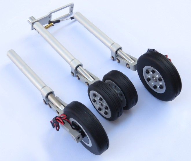 JP Hobby 10mm,12mm Scale Metal Oleo Struts Set+Retracts+Wheels+Brakes ...
