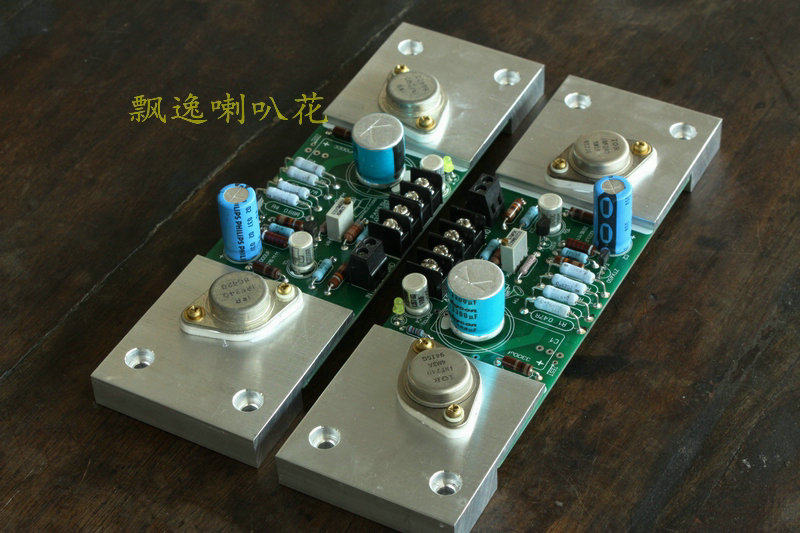PASS ACA 5W單端直流甲類暖聲金封場管功放板兩聲道勝1969 1875