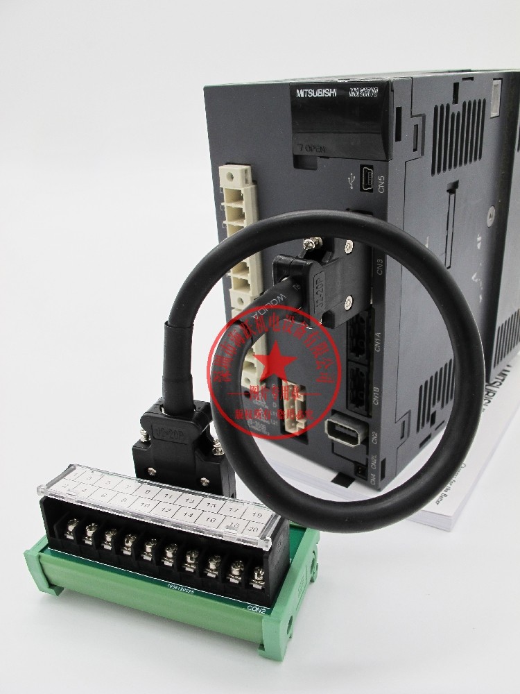 Mitsubishi servo terminal block for CN3 interface PS7DW-20V14B-F (MR-B ...