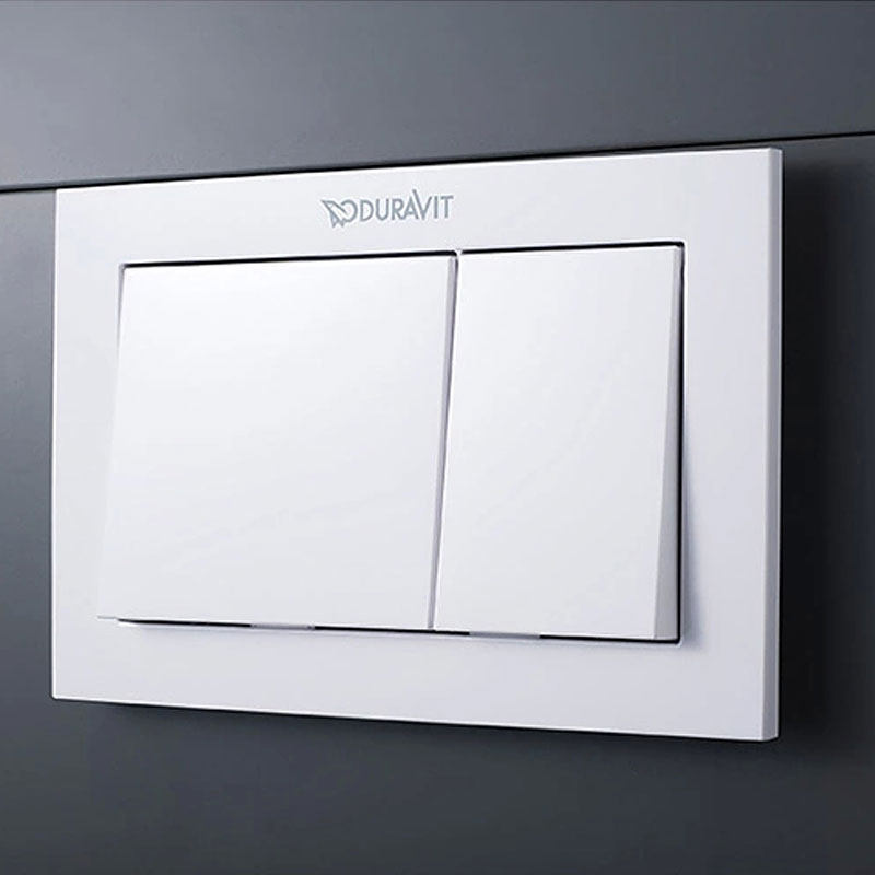 杜拉维特德立菲水箱面板冲水按钮00148674 00148675 00148677开关