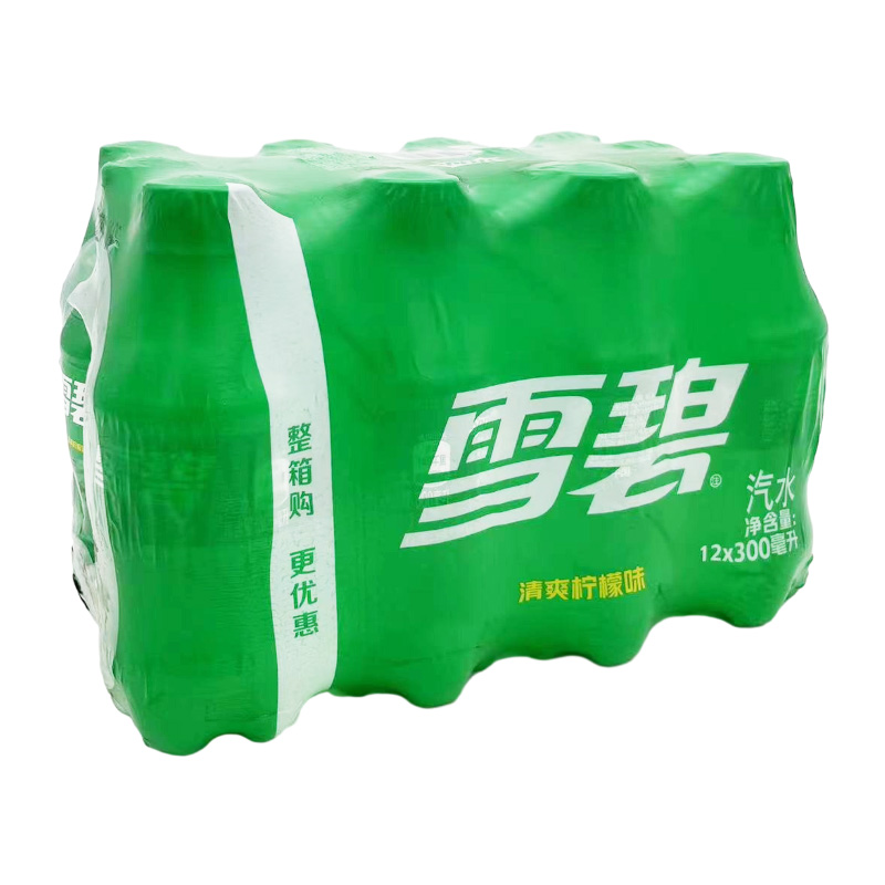 可口可乐 含糖雪碧300ml*12瓶迷你清爽柠檬味碳酸饮料小瓶装整箱-阿里巴巴