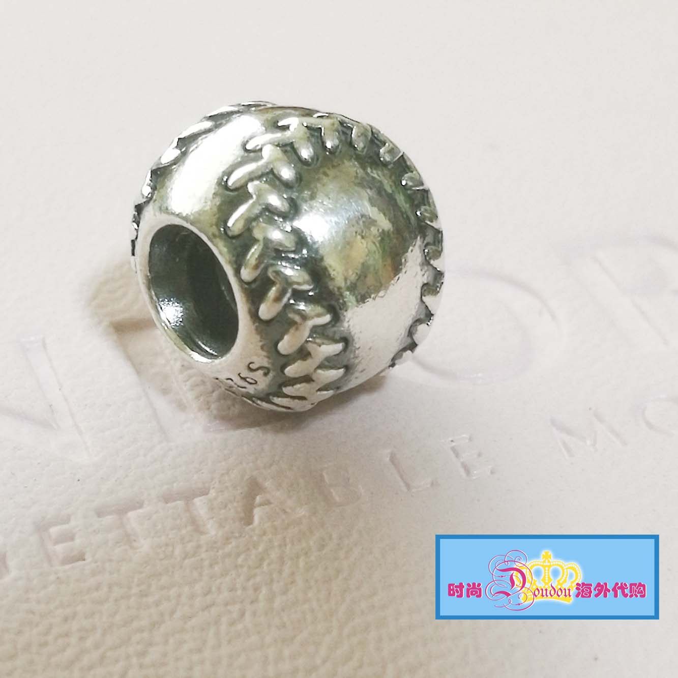 Spot Pandora Pandora discount 925 silver baseball beads 790969