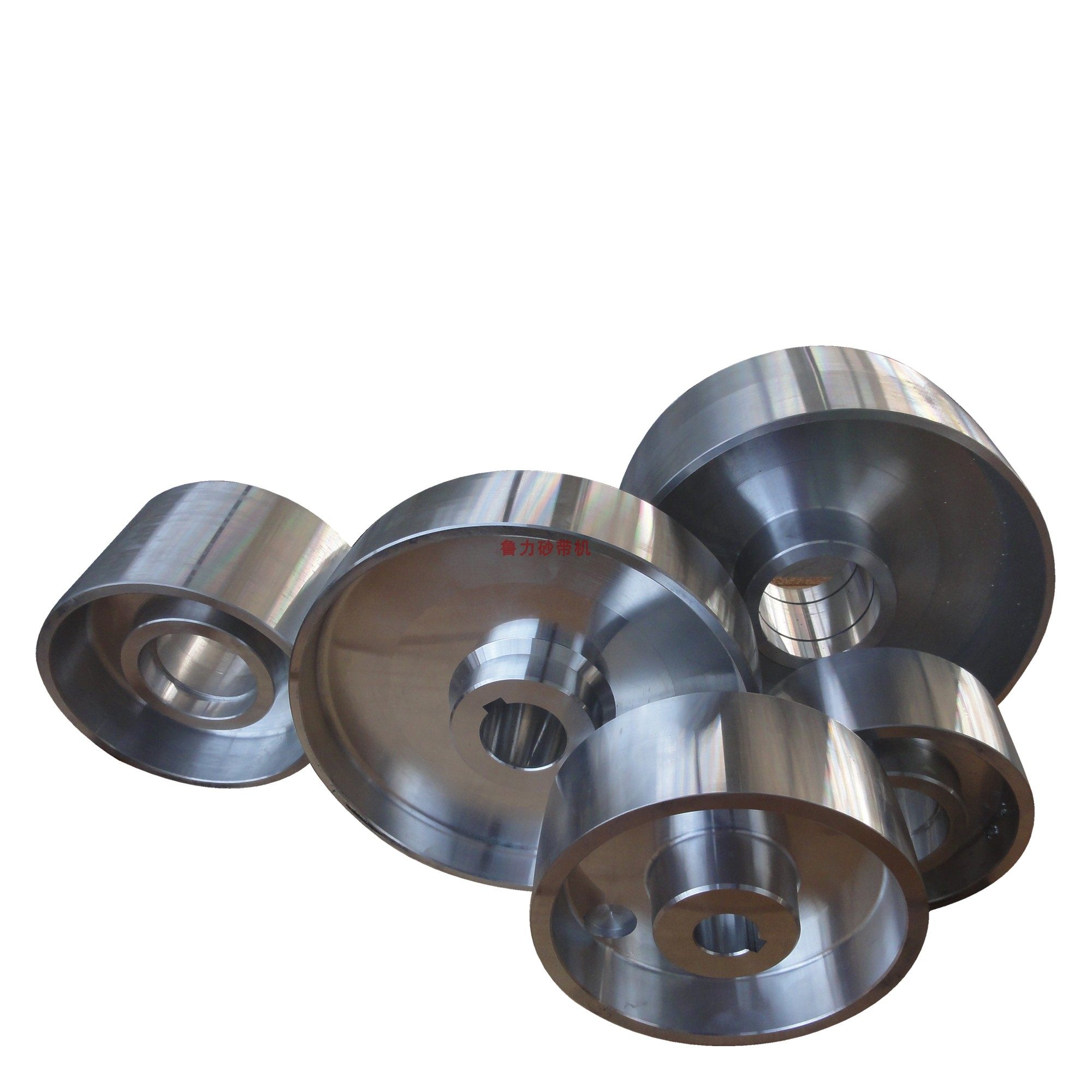 [USD 33.39] DIY Sandbelt Machine Rubber Wheel Active Wheel Motor ...