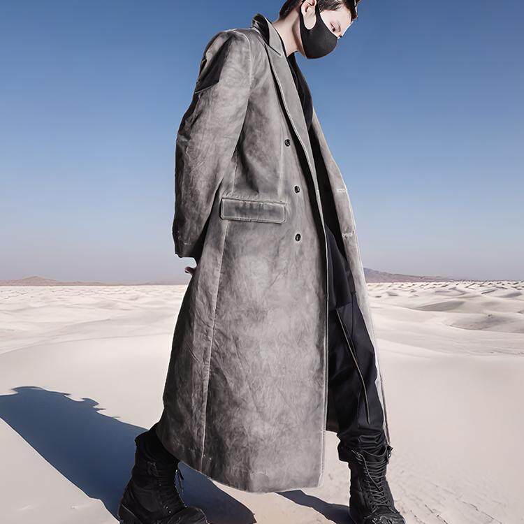 你还在为秋冬外套烦恼吗？CHAUNK沙丘废土风解构风衣，潮流与机能感的完美碰撞！-风衣-淘宝好物网