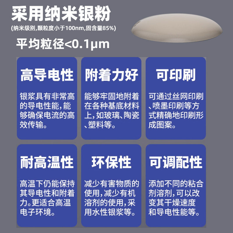 Lanrui J9 Conductive Silver Paste Nano Silver Paste for Mobile Phone ...