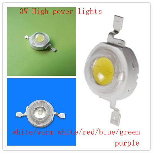 Wafer 3W High Power LED Lamp Beads Ultra High Brightness Lighting Beads ...