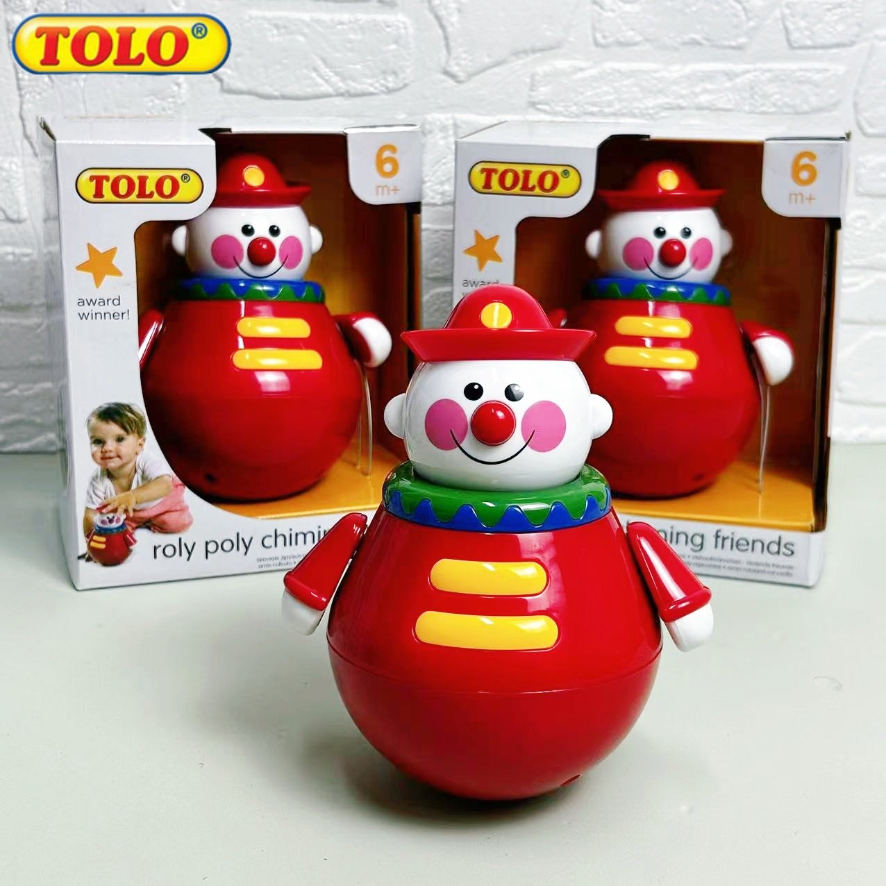 Tolo clown roly-poly toy sailor mini doll 👶 | The best early learning ...
