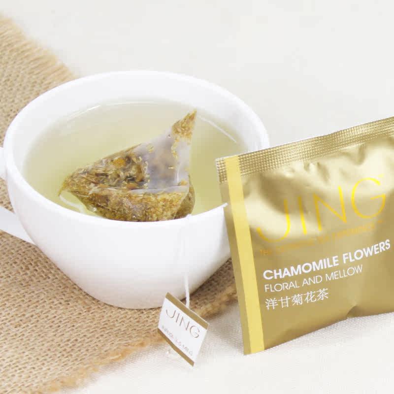 [USD 113.97] British Jing TEA Pure chamomile tea 100 triangular three ...