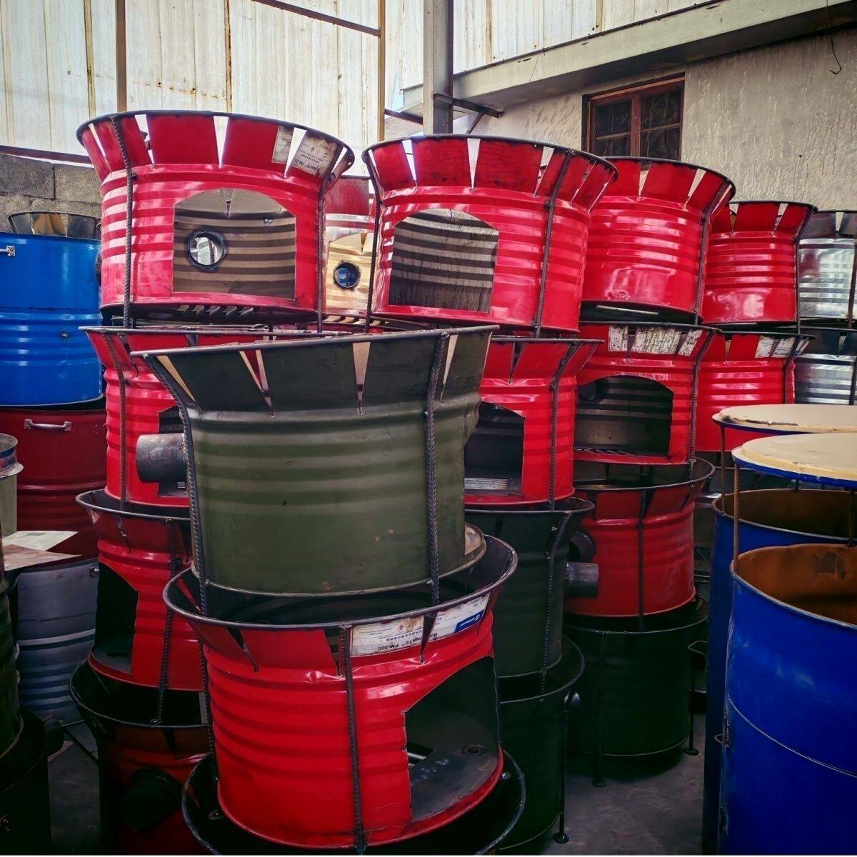 A must-have for 25 years! extra large oil barrel wood stove | special ...