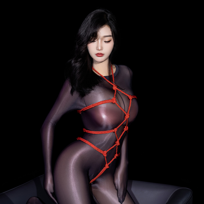 直接穿性感捆綁束縛繩衣露出裝三點式比基尼可外穿女免穿脫連體衣|睡衣/家居服套裝|ETMall東森購物網