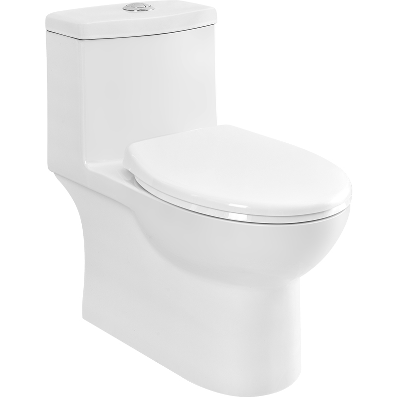 Купить Унитаз моноблок Широких ванная комната большая всасывающий сифон ...