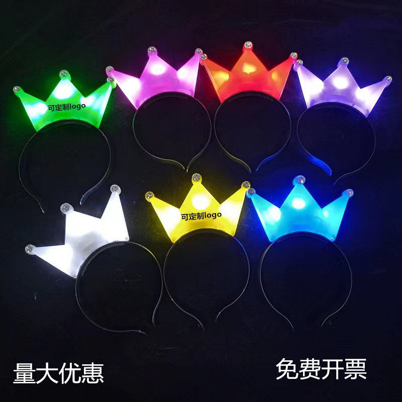 🌟 Shine party essentials The luminous headband with light crown will ...