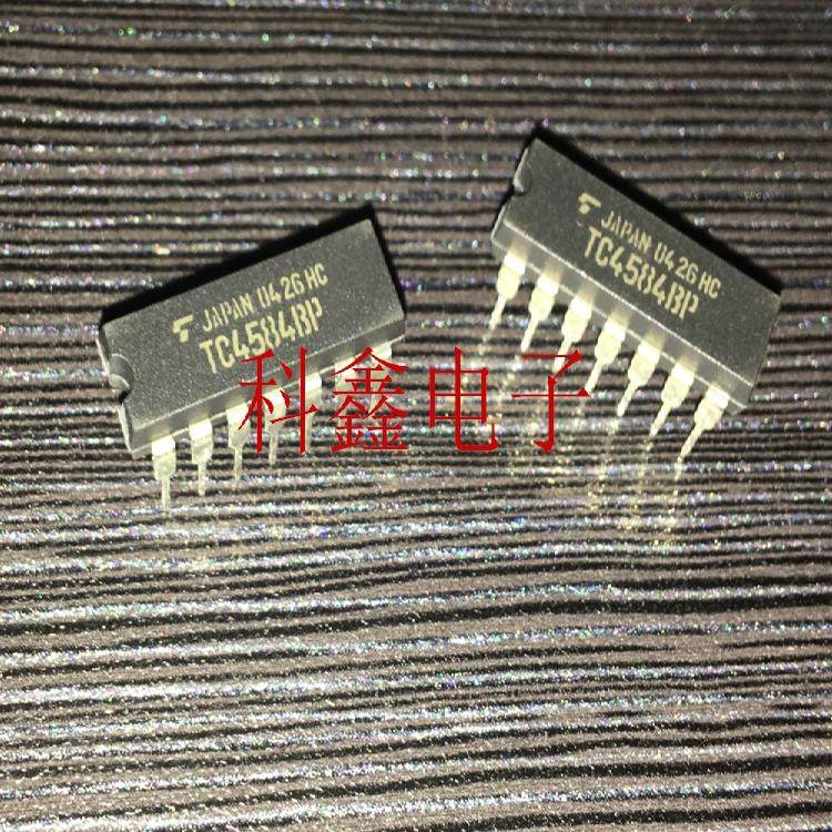 TC4584BP TC45848P DIP14 邏輯六反相施密特正反器 全新原裝