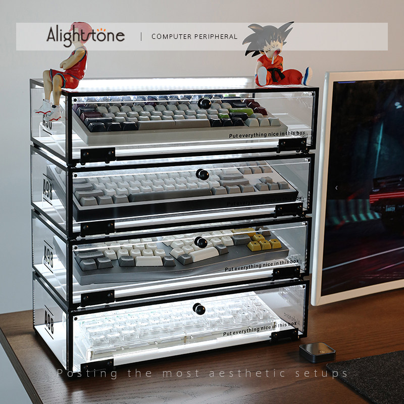 Alightstone custom mechanical keyboard storage case: elevate your keyboard to the next level!