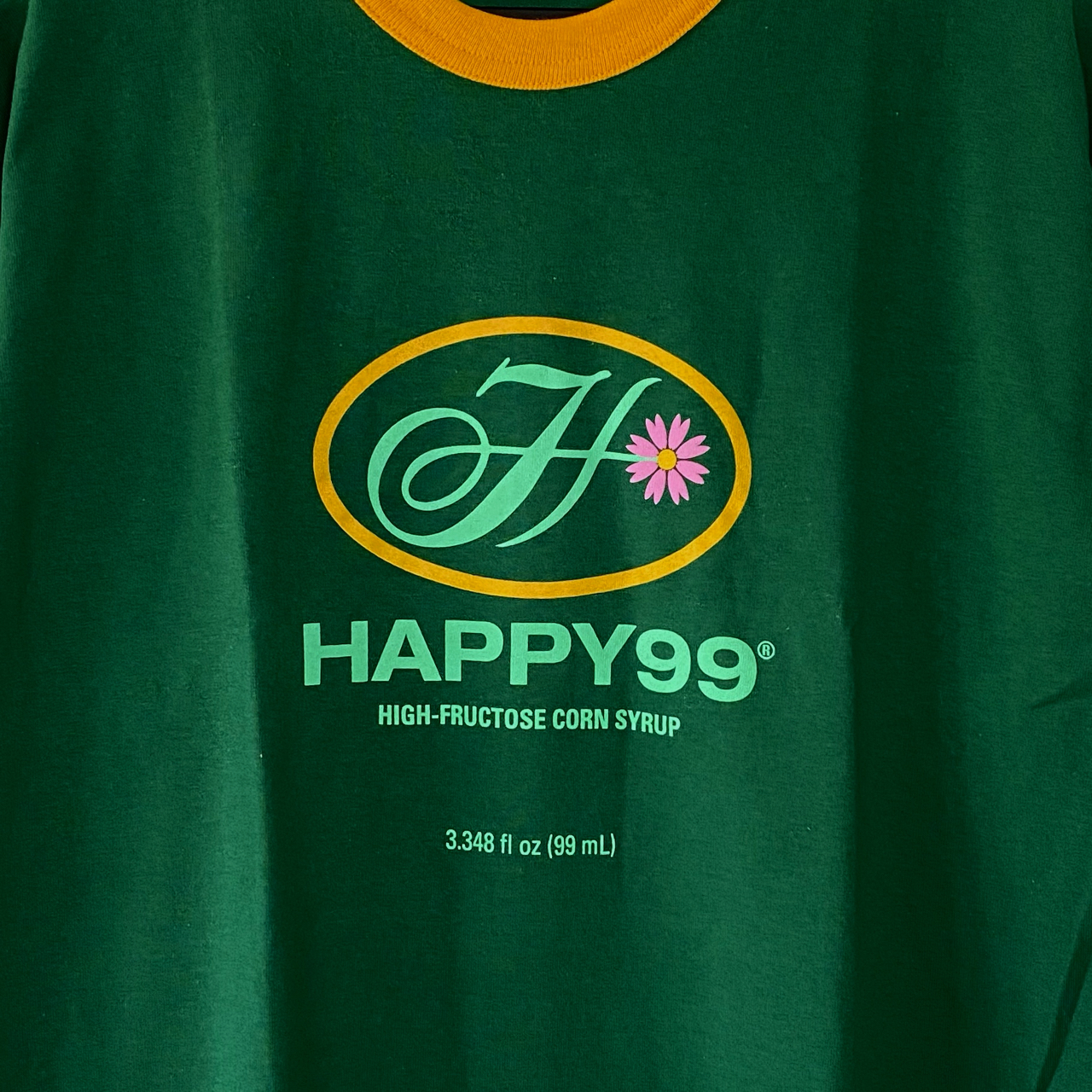 Happy99 High Fructose Green Ringer Tee short -sleeved T -shirt | BuyEChina is your China (Taobao ...