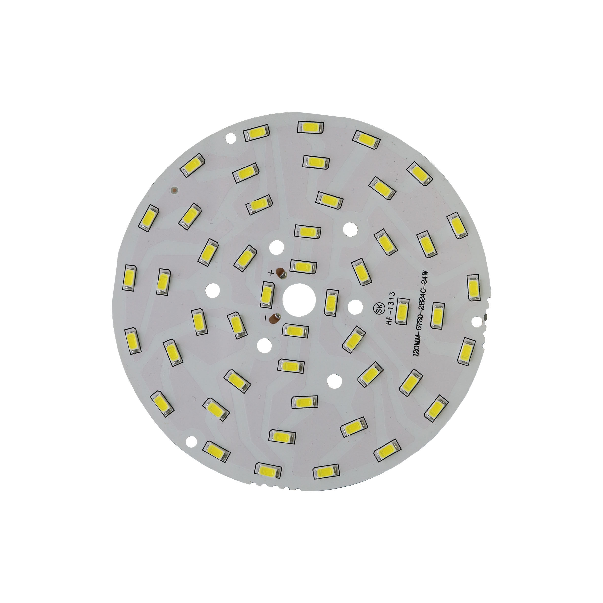 LED SMD light source 5730-2B24C-24w-48LED Downlight Chandelier Crystal ...