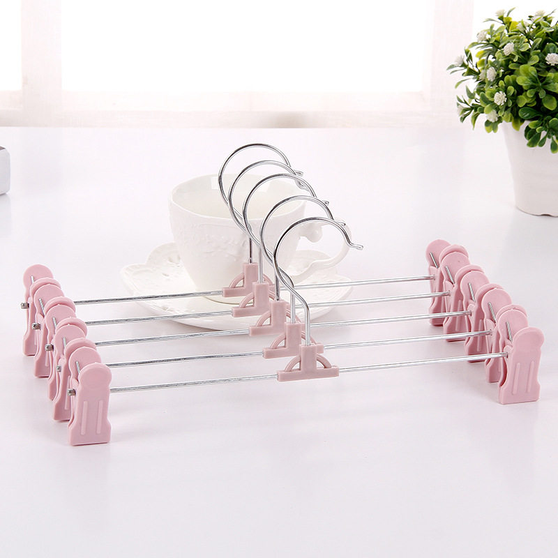 Trouser rack 5 20 trouser racks Multi-function clip hangers to dry ...