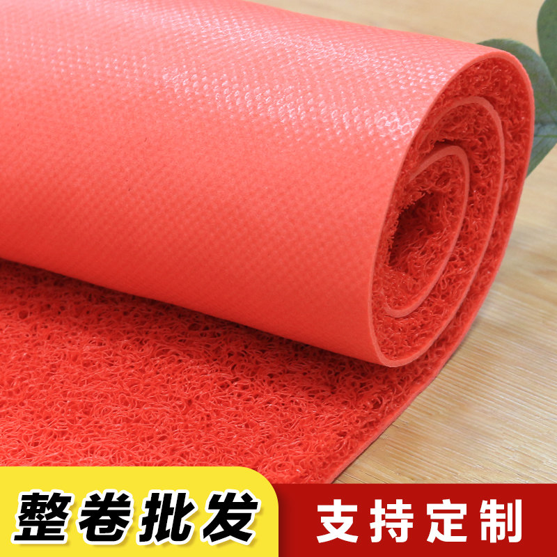 3g commercial pvc plastic floor mats, how to make the entrance more plaid?