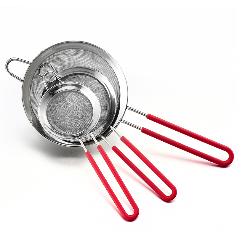 Купить Сито для муки Выпечки инструменты ручной 304 из нержавеющей ...