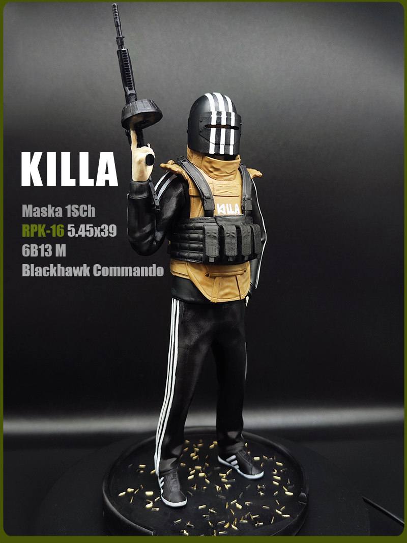 遊戲同款3D打印手辦 塔科夫KILLA周邊模型 上色主圖版手辦