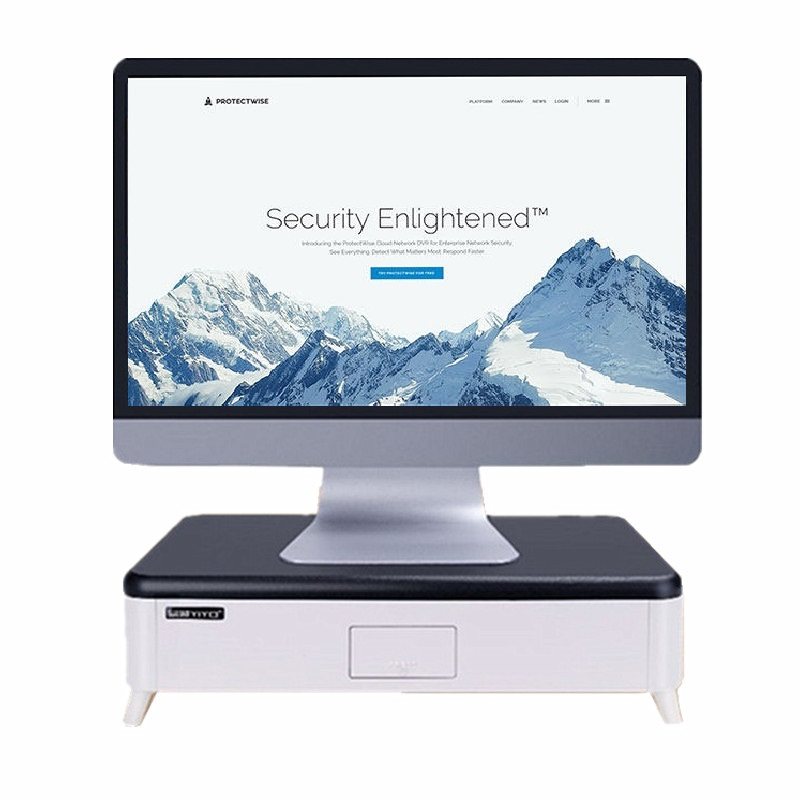 [USD 47.54] Computer Screen Booster Bench Screen Computer Mat High Base ...