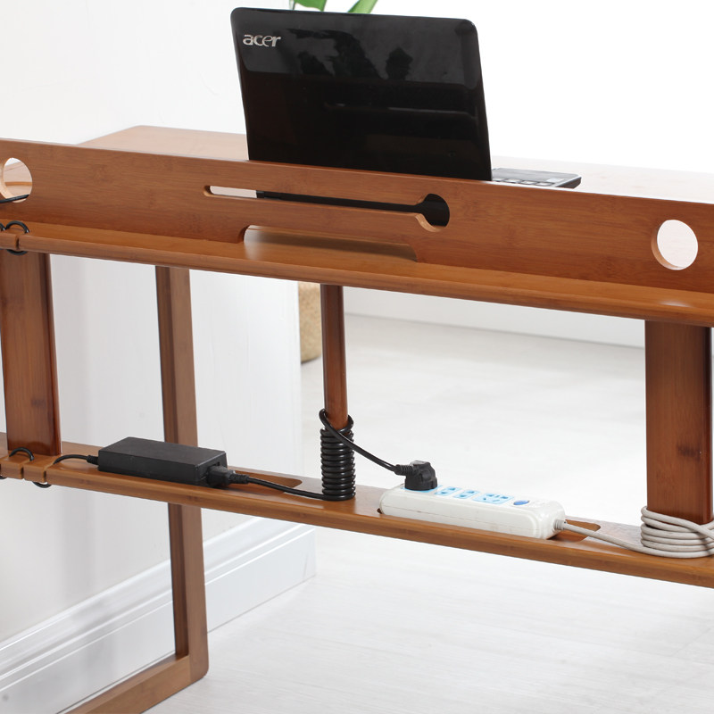 [USD 59.32] Bamboo Court Simple Bamboo Computer Desk Modern Simple Home ...