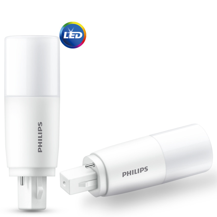 Buy Philips LED plug-in tube PLC downlight transverse two-pin 2P bulb 7 ...