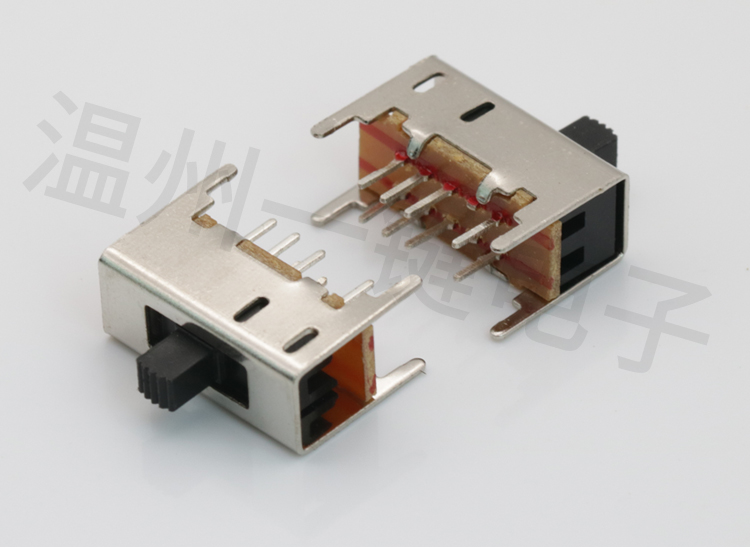 SS-23D03(2P3T)各种高度拨动3档八脚/六脚立式直插滑动玩具开关-阿里巴巴