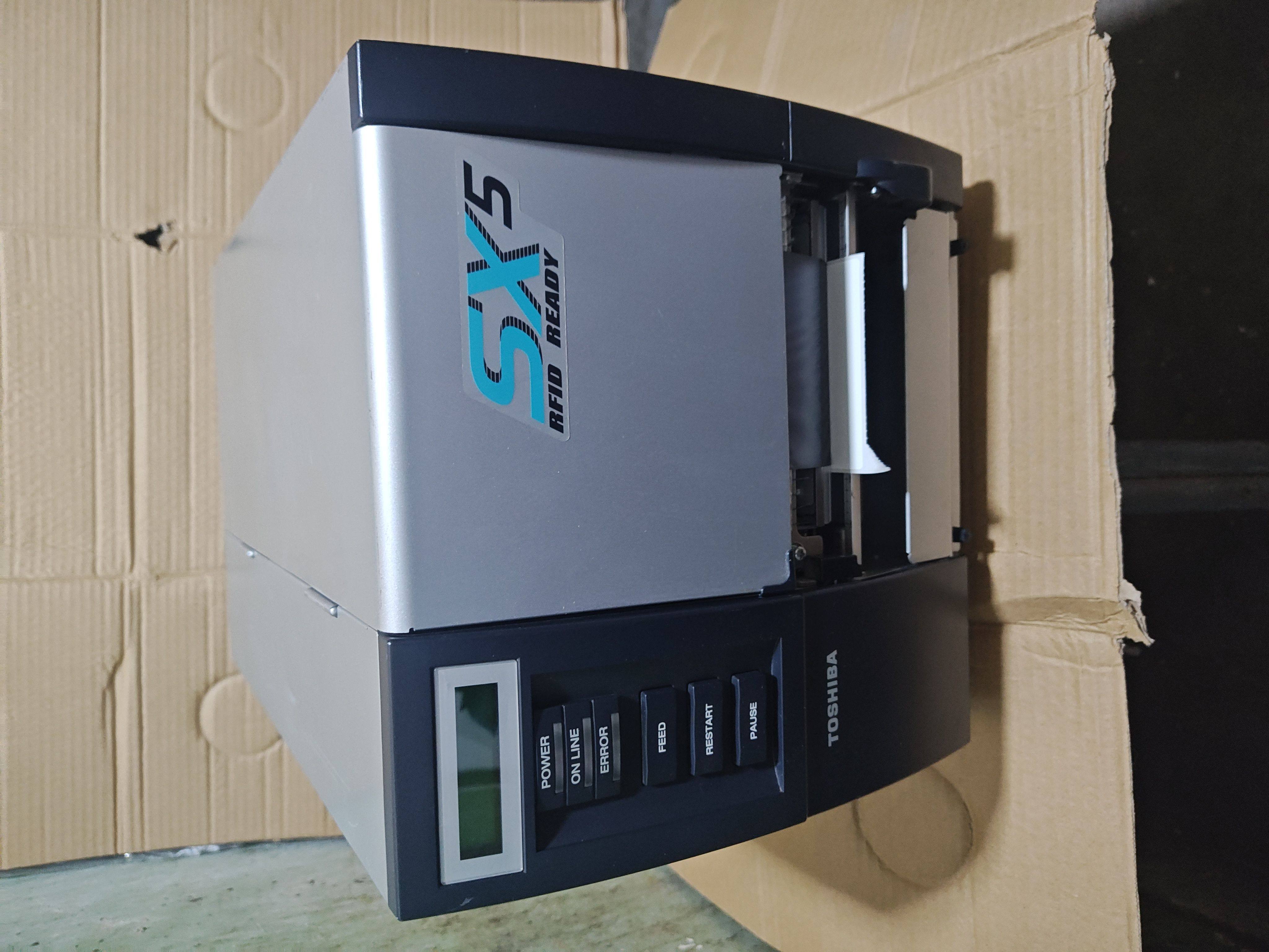 二手 東芝 B-SX5T-TS22-CN-R USB/網路 305點 高清 條碼列印機