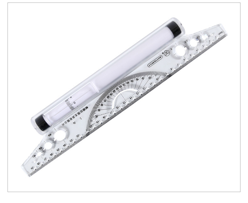 [USD 5.37] Butterfly Parallel Ruler 30cm Balance Ruler Rolling Design ...