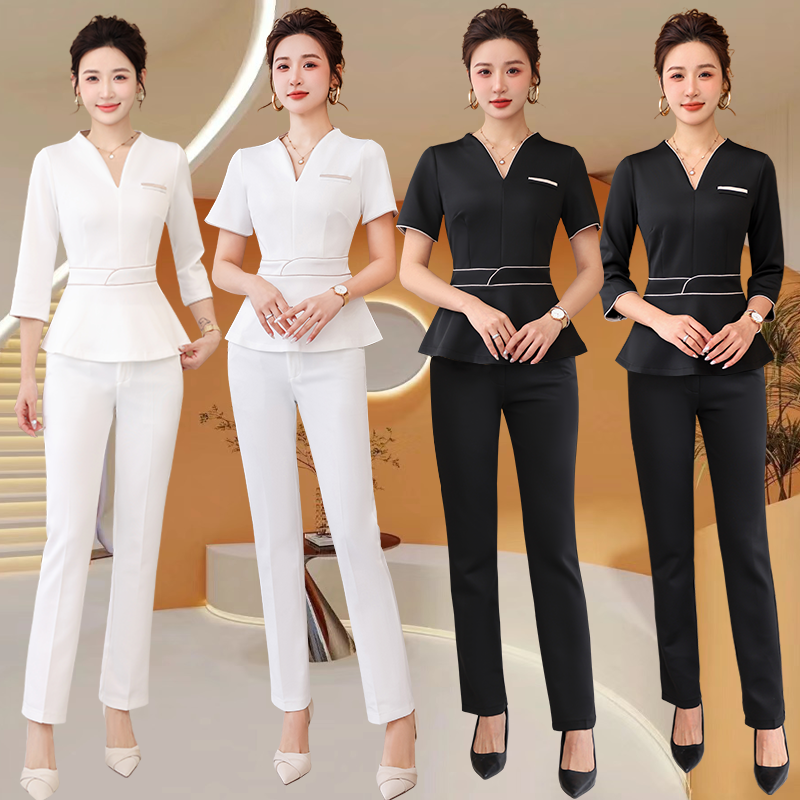 2025 spring collection: premium custom work uniforms for beauticians ...