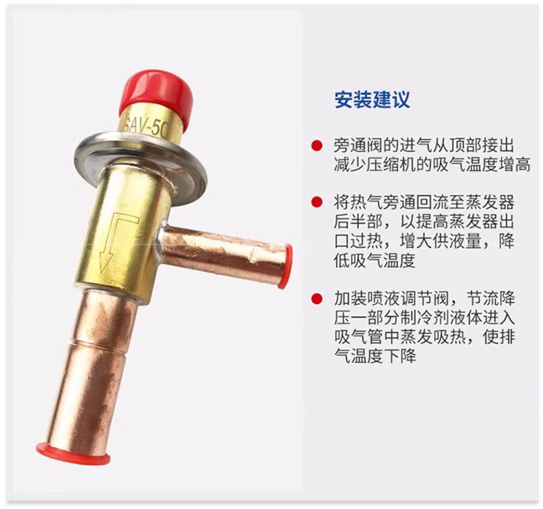 SAV Series Hot Gas Bypass Valve For R134a R410a Etc Manufacturer ...