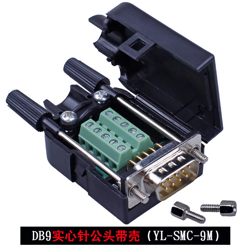 DB9 DB15 DB25 26-pin VGA male female connector solderless connector ...