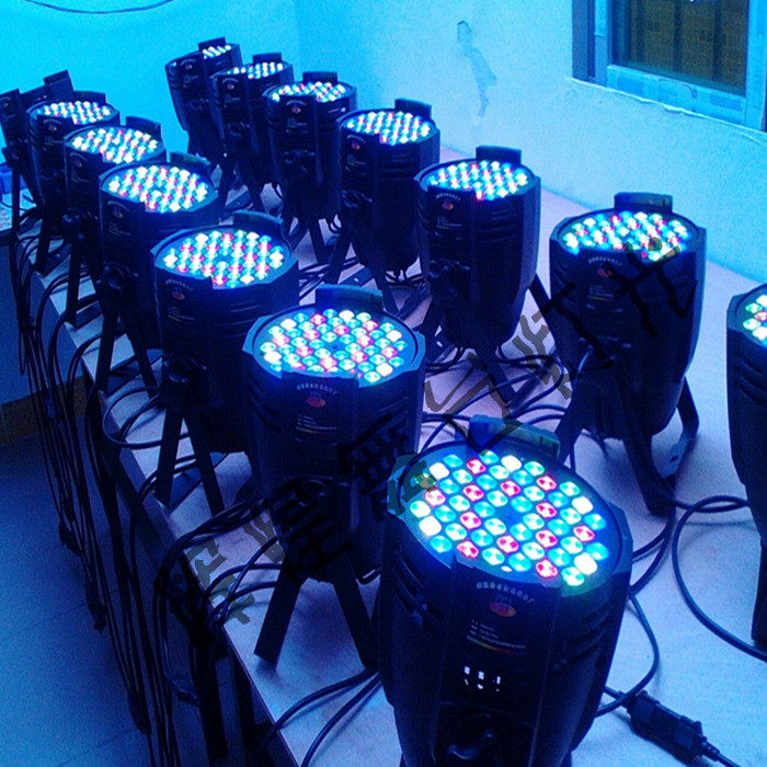 54 3W high power LED parlamp wedding hands remote control palamp 3W par ...